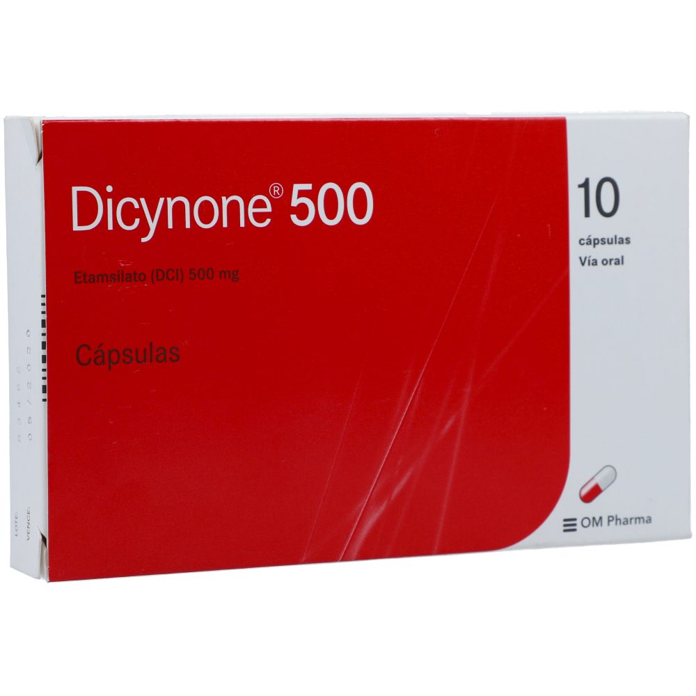 Dicynone 500Mg Caja X 10 Cápsulas | Los expertos en ahorro Cruz Verde ...
