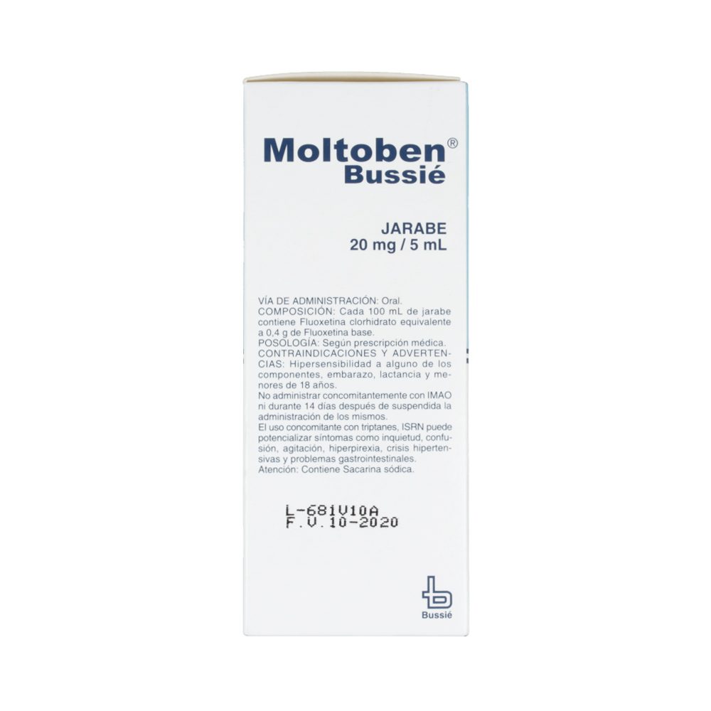 Moltoben Bussié Jarabe 20Mg/5mL Frasco X 70mL | Los expertos en ahorro ...