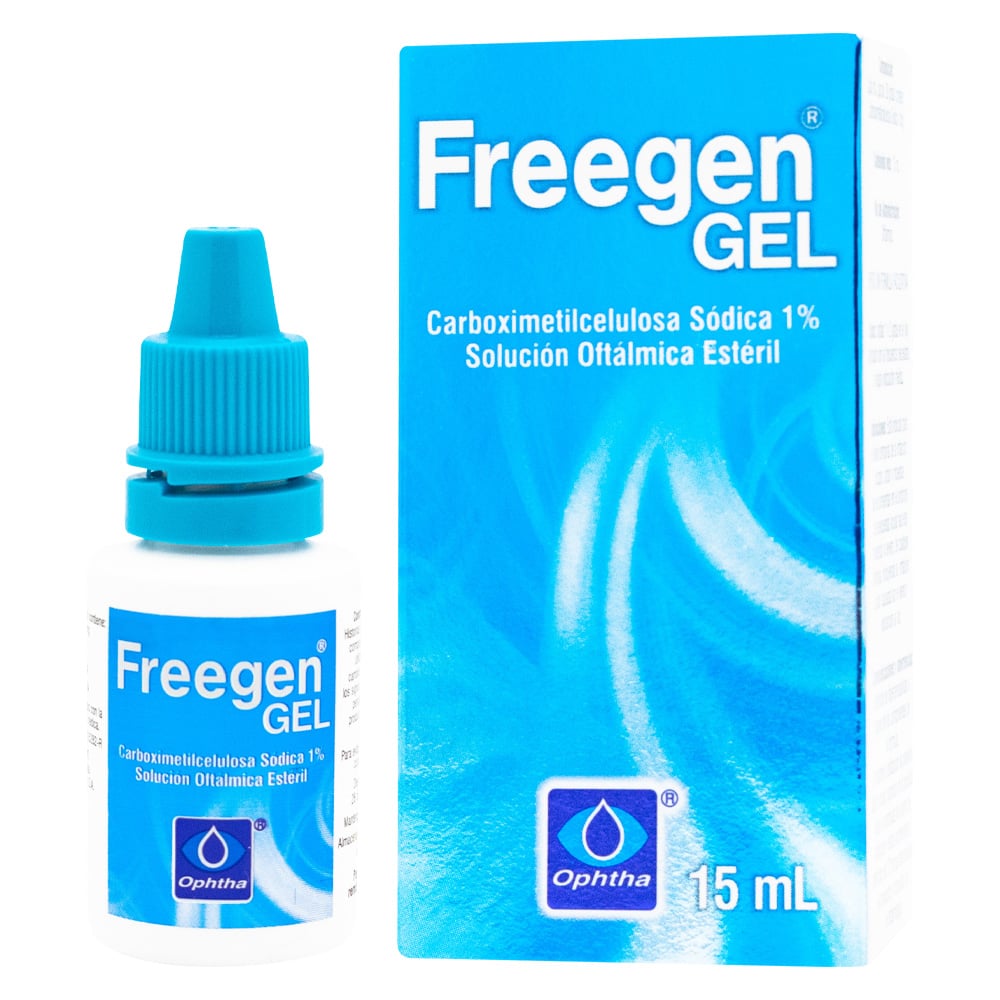 Freegen Gel 10Mg/Ml(1%) Sol Oft Fco X 15Ml | Cruz Verde