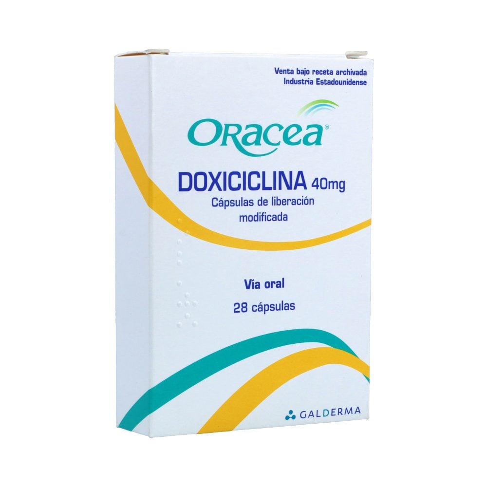 Oracea 40 mg · 28 Cápsulas | Cruz Verde