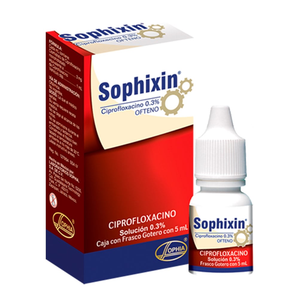 Sophixin Ofteno Solución Oftálmica 0,3% - 5 ml | Cruz Verde