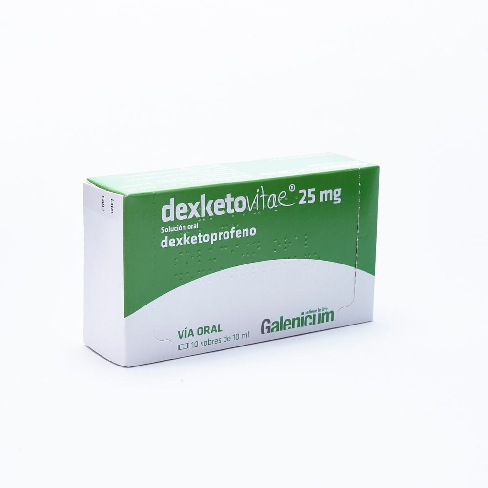 Dexketovitae Solución Oral 25mg | Cruz Verde