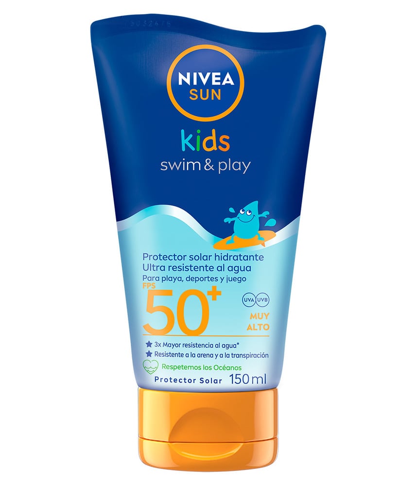 Protector Solar Nivea Kids Swim & Play Fps 50+ Tubo X 150Ml | Cruz Verde