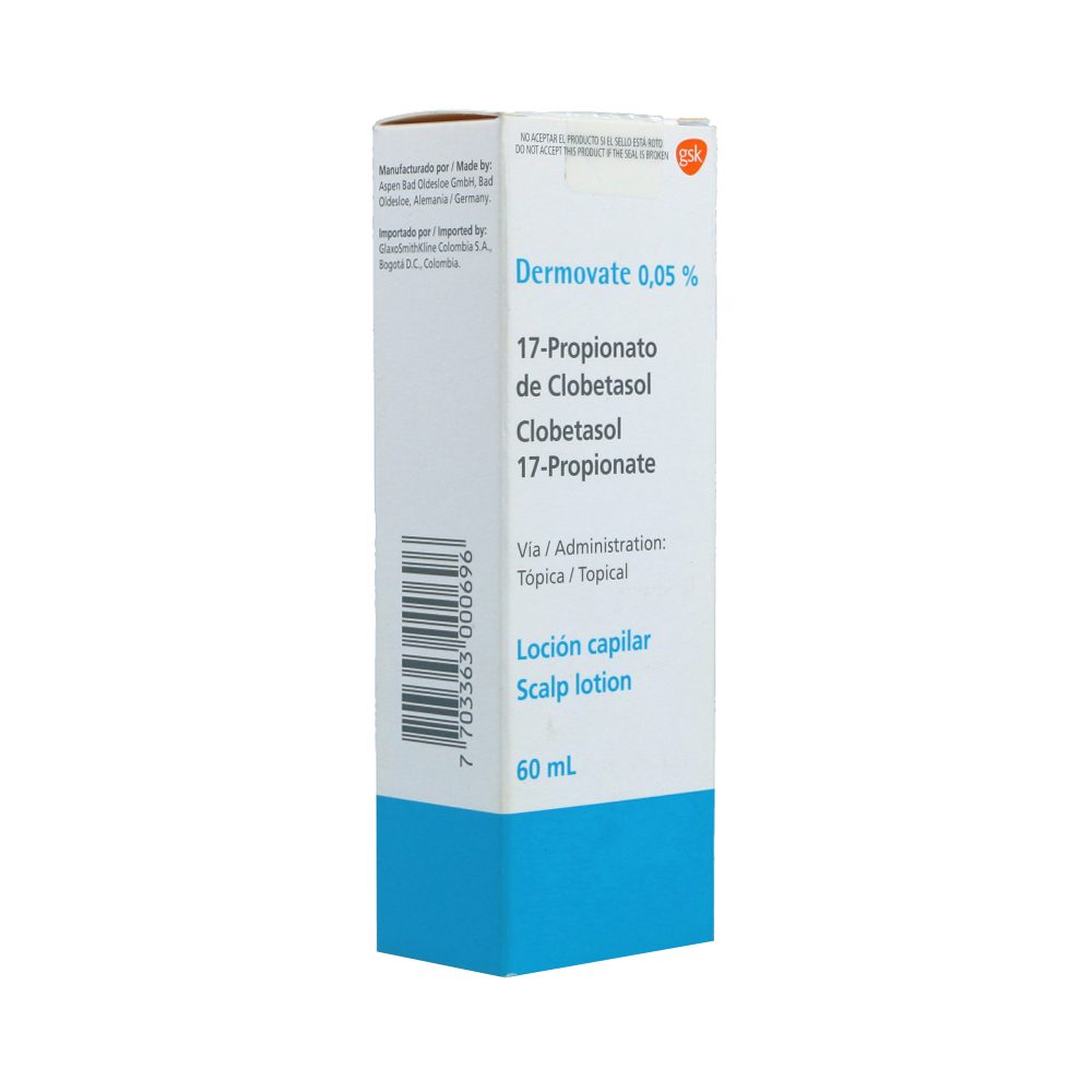 Dermovate 0,05% Loción Capilar Frasco X 60mL | Los expertos en ahorro ...
