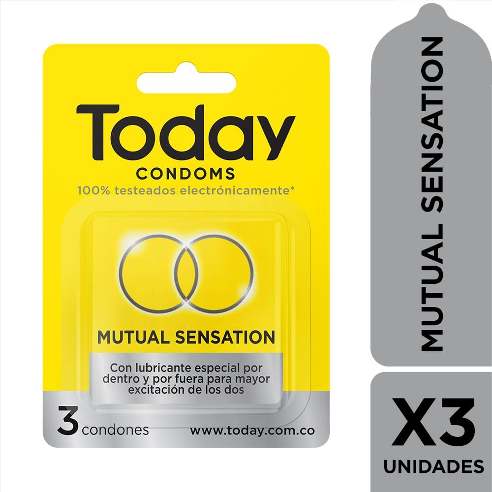 Condones Today Paquete X 3 | Cruz Verde