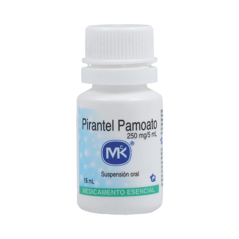 Pirantel Pamoato 250Mg/5mL Susp Oral Mk Frasco X 15 mL | Los expertos ...