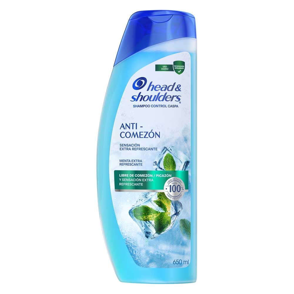 Shampoo Control Caspa Head And Shoulder Menta Extra Refrescante Frasco ...