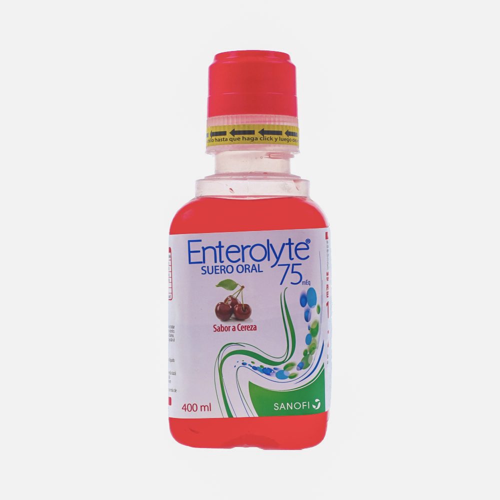 Enterolyte 75Meq Solución Oral Frasco X 400mL Cereza | Los expertos en ...