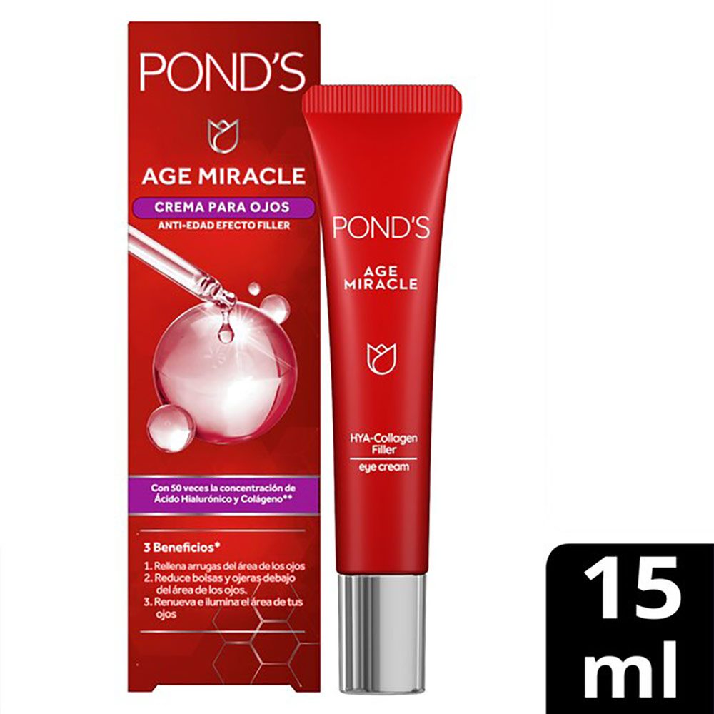 Crema De Ojos Age Miracle Ponds Tubo X 15 mL | Cruz Verde