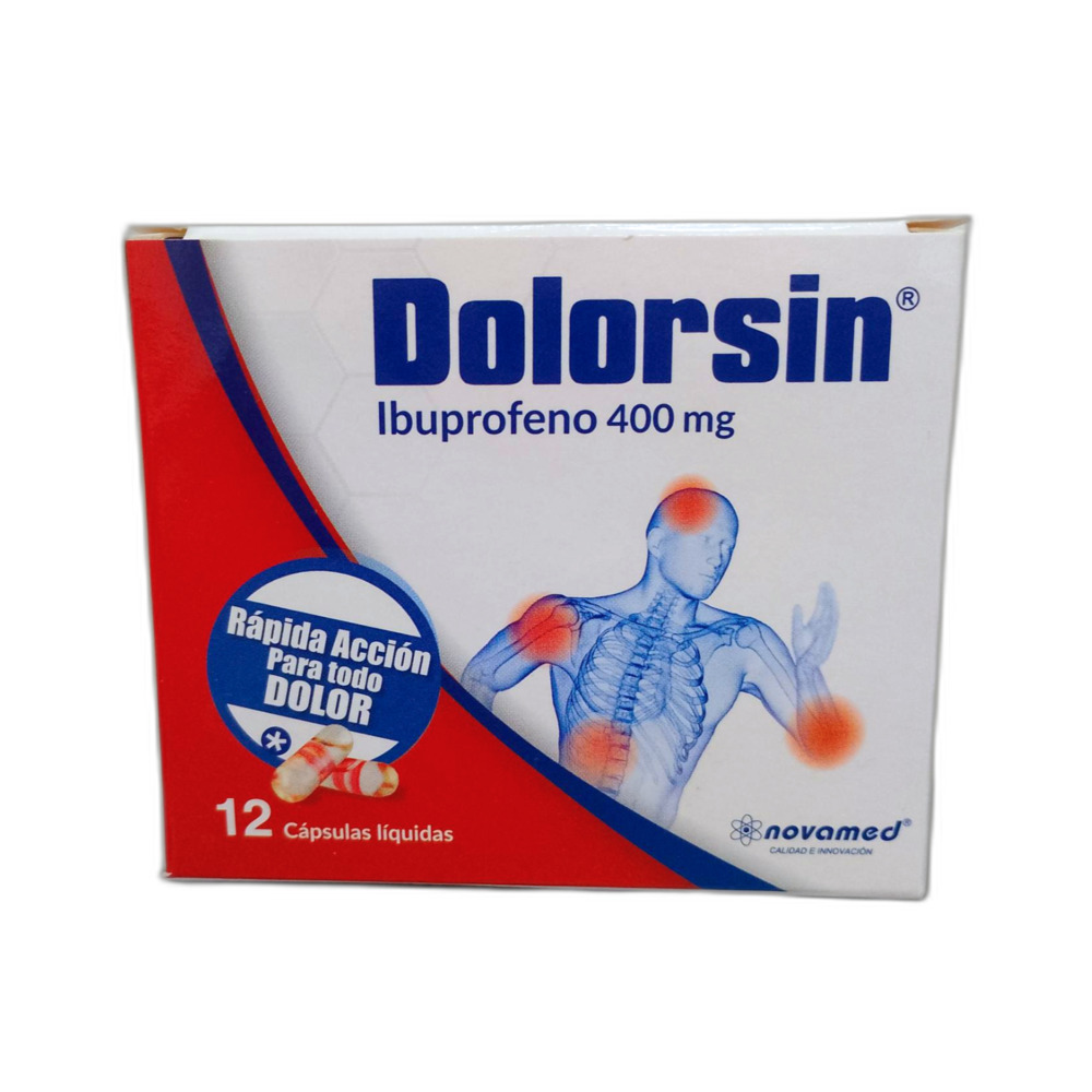 Dolorsin 400 Mg Capsula Caja X 12 | Cruz Verde
