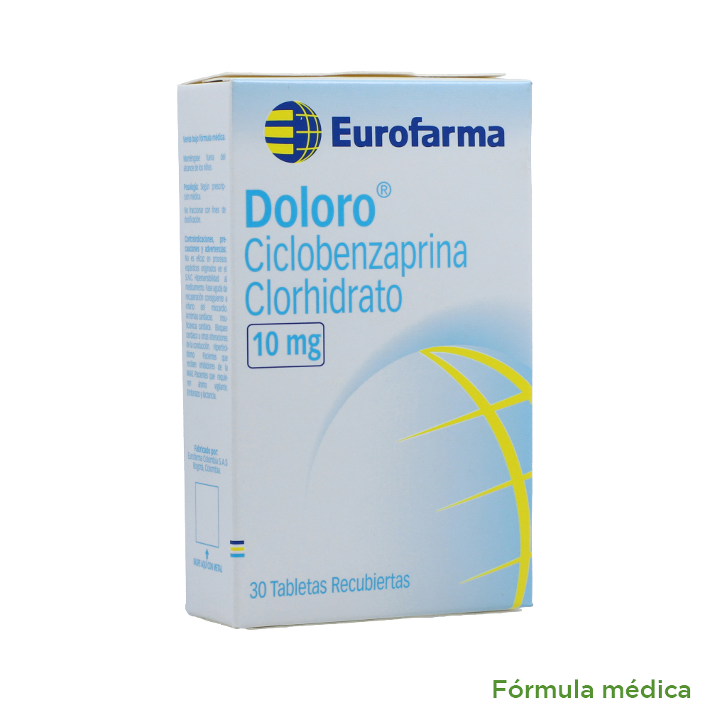 Doloro 10 mg Tableta Recubierta