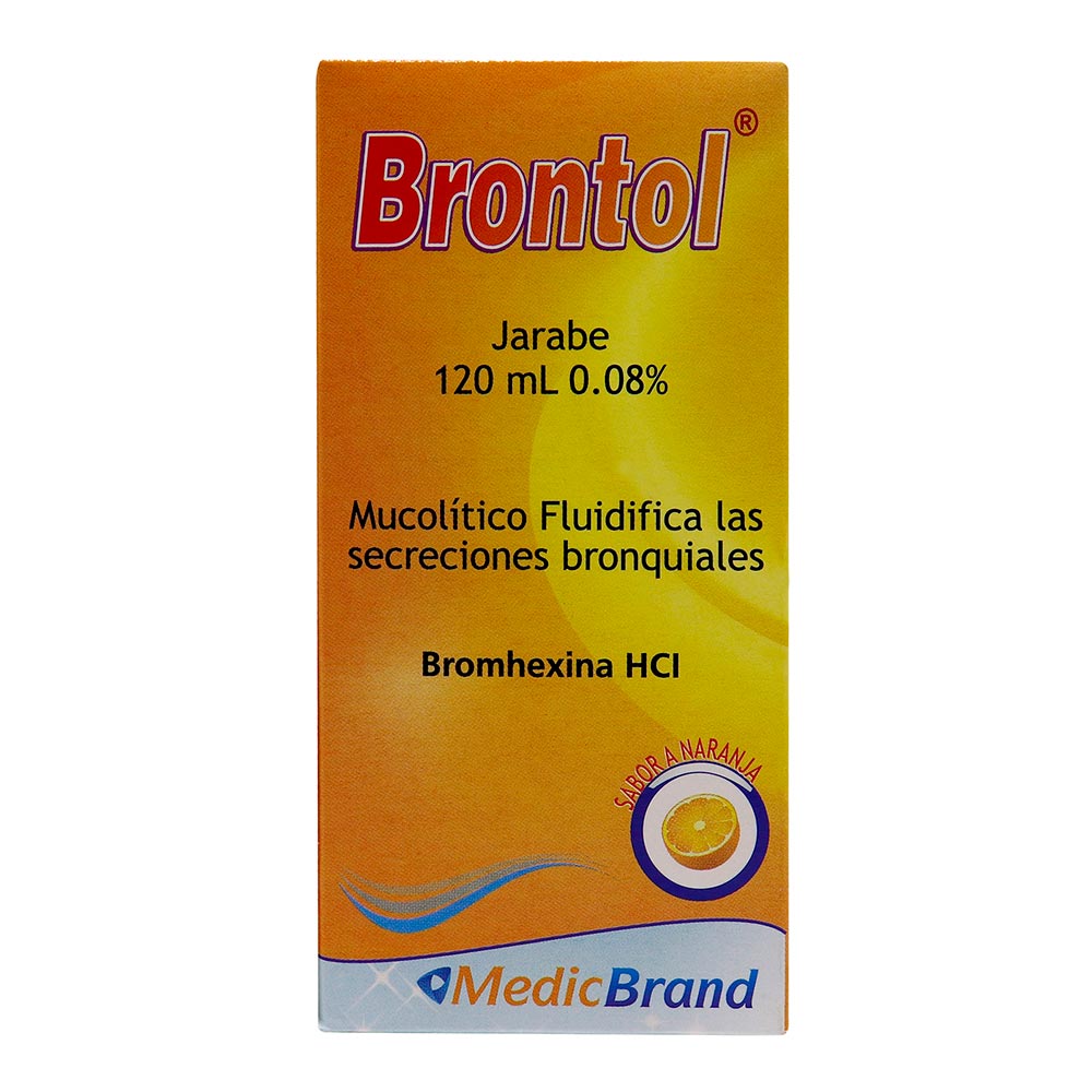 Brontol 4Mg/5Ml(0.08%) Jarabe Frasco X 120Ml