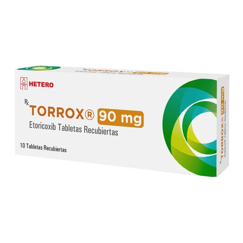 Torrox 90Mg Tabletas Recubiertas Caja X 10 | Cruz Verde