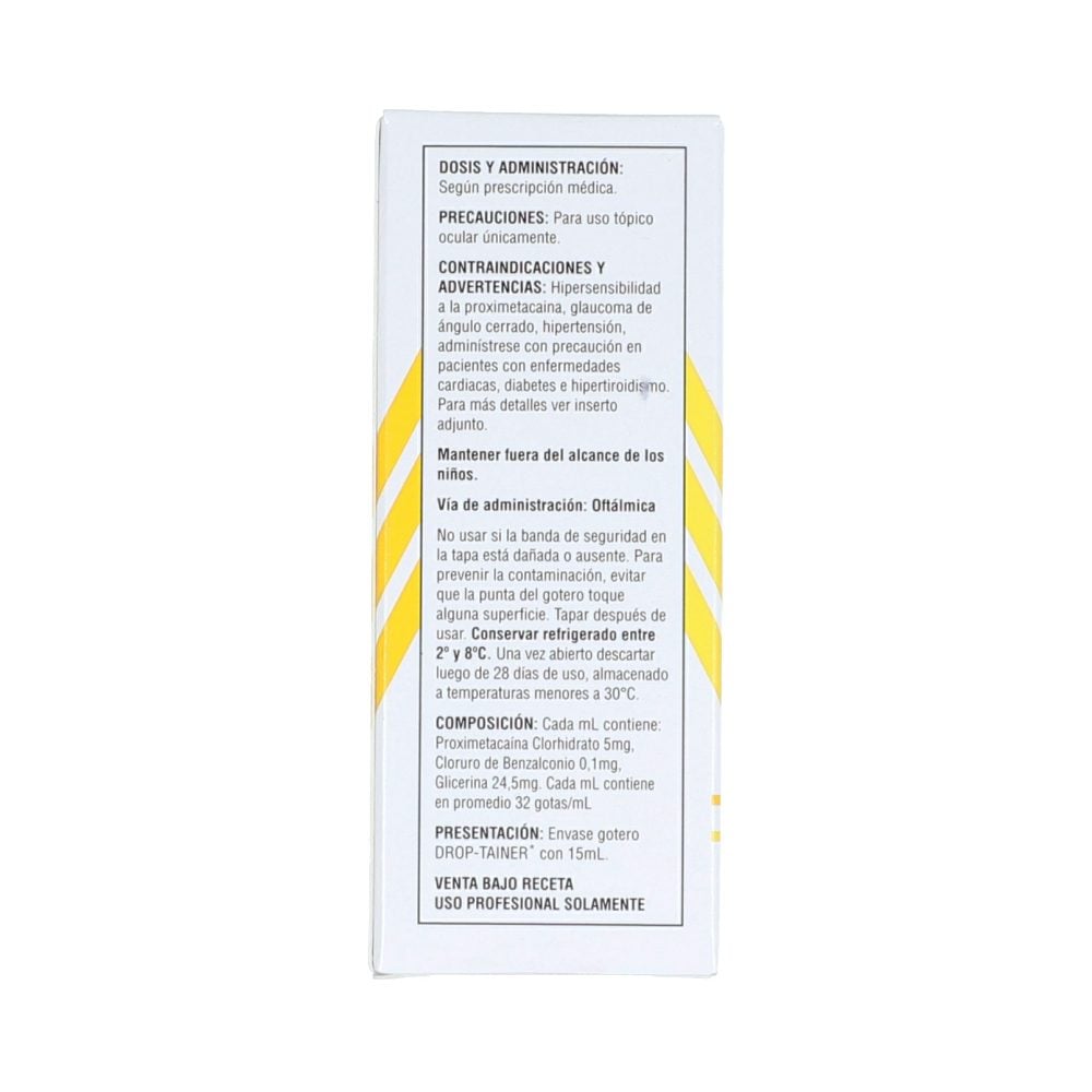 Alcaine 5Mg/mL(0.5%) Solución Oft Frasco X 15mL | Los expertos en ...