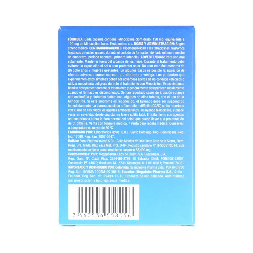 Minot Vía Oral 100Mg Caja X 10 Cápsulas | Los expertos en ahorro Cruz ...