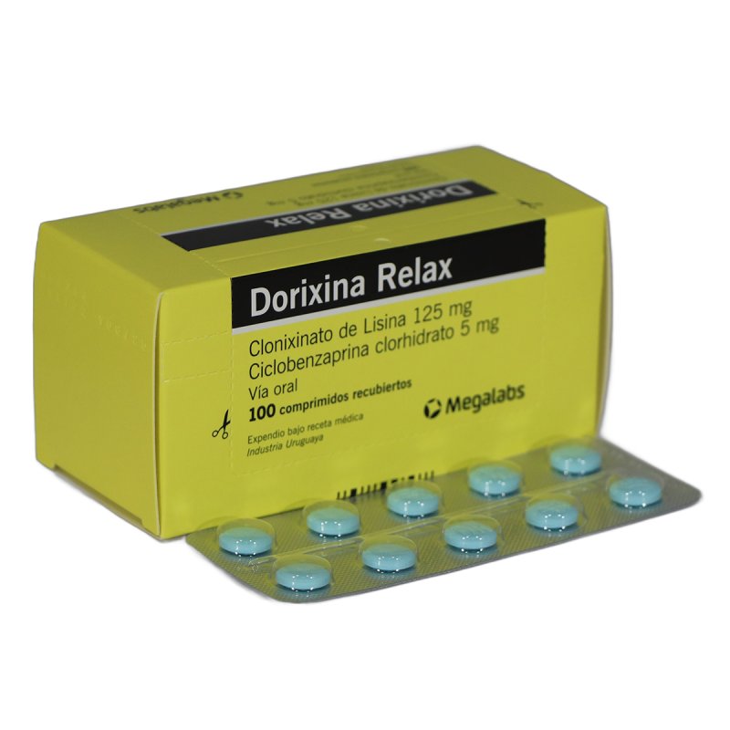 Dorixina Relax (5+125)Mg Tableta | Los expertos en ahorro Cruz Verde ...