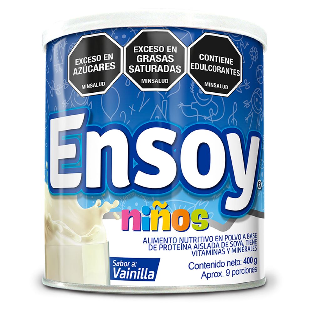 Ensoy Niños Polvo Lata X 400 Gr Vainilla