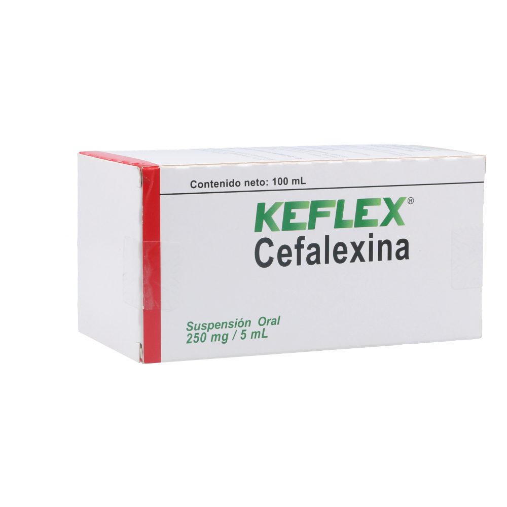 Keflex 250Mg/5mL(5%) Suspensión Oral Frasco X 100 mL | Los expertos en ...