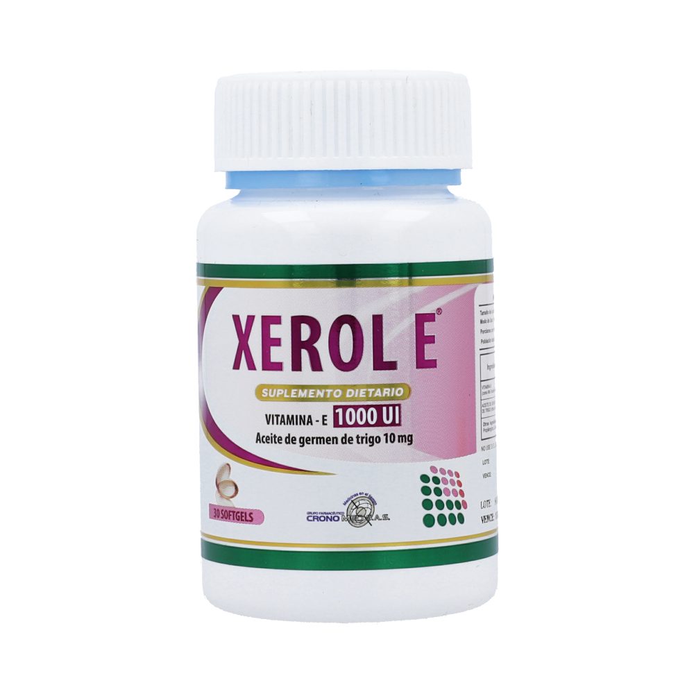 Xerol E 10Mg+1000Ui Frasco X 30 Cápsula Blanda | Los expertos en ahorro ...