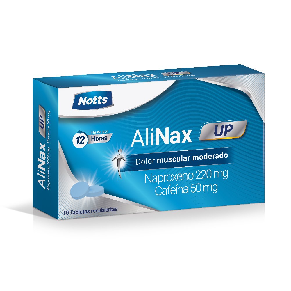 Alinax Up (50+220)Mg Tabletas Recubiertas Caja X 10