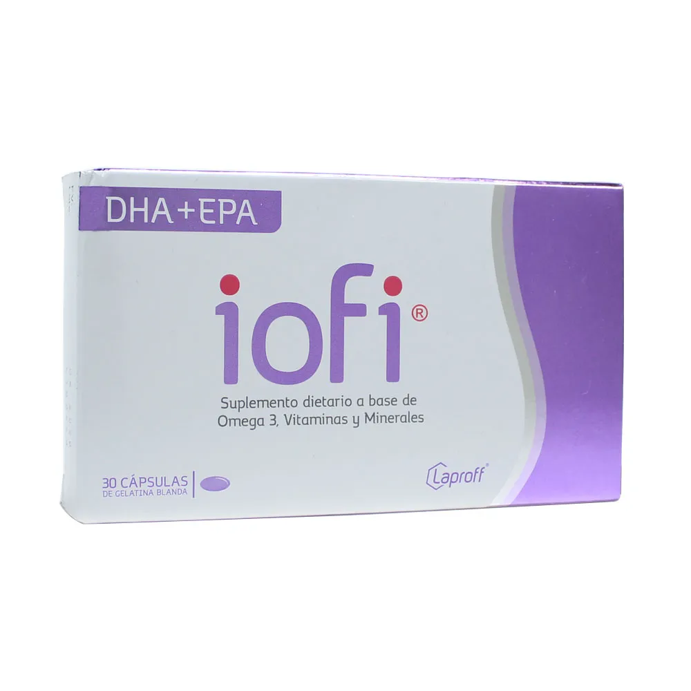Suplemento Dietario Iofi Dha Y Epa Caja X 30