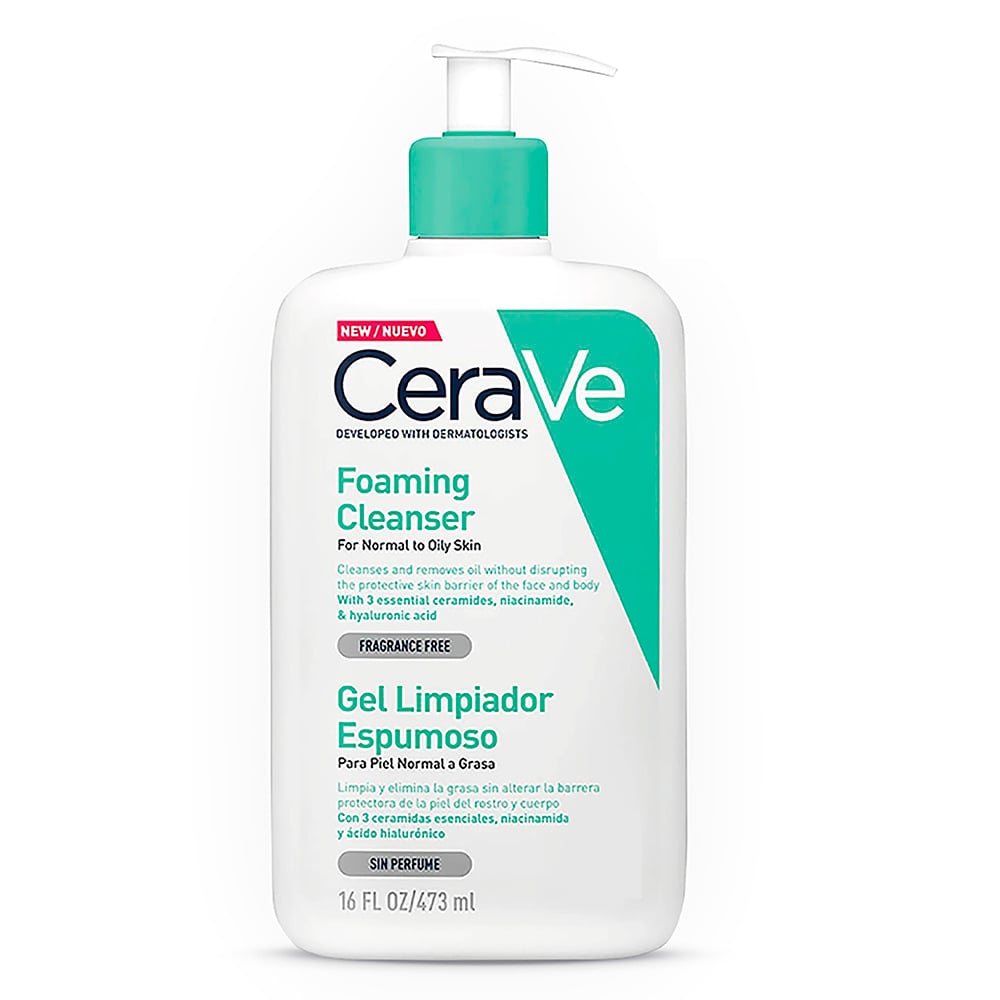 Cerave Limpiador Espumoso · Piel Normal A Grasa | Cruz Verde