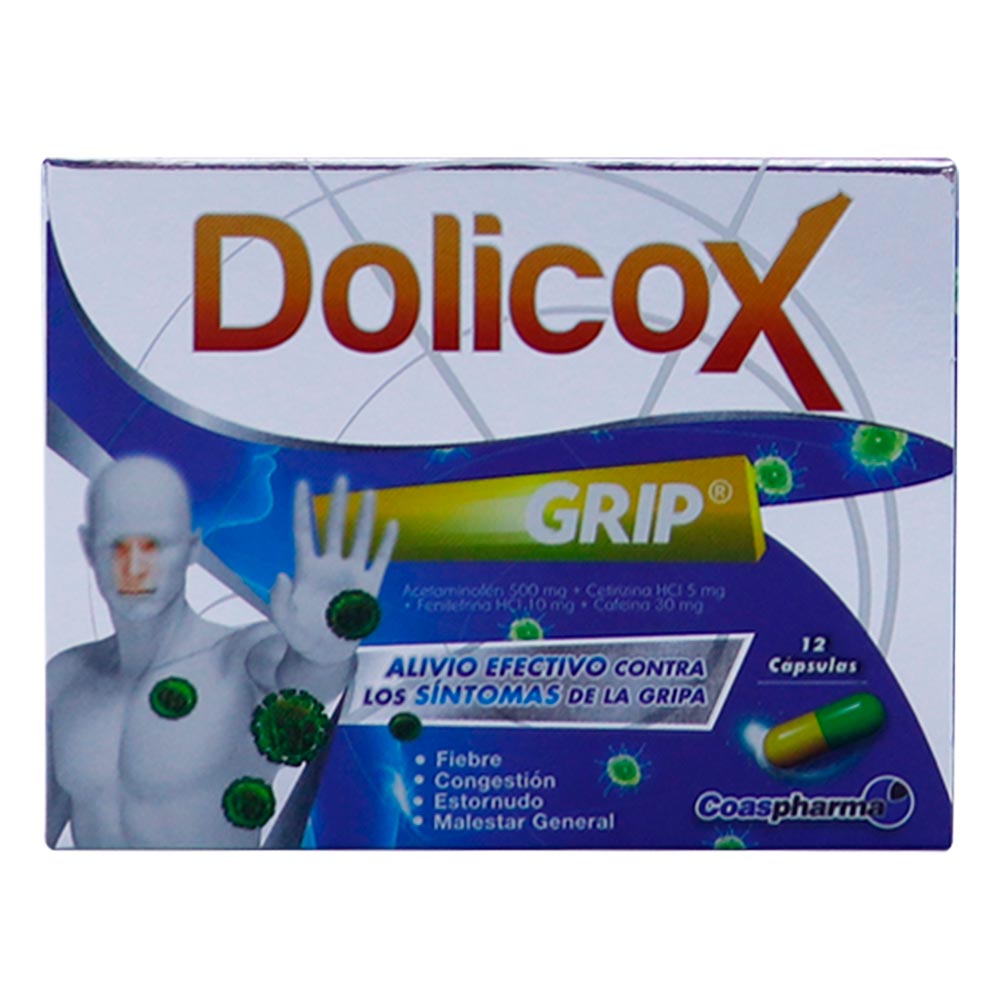 Dolicox Grip 500/305/10mg | Cruz Verde