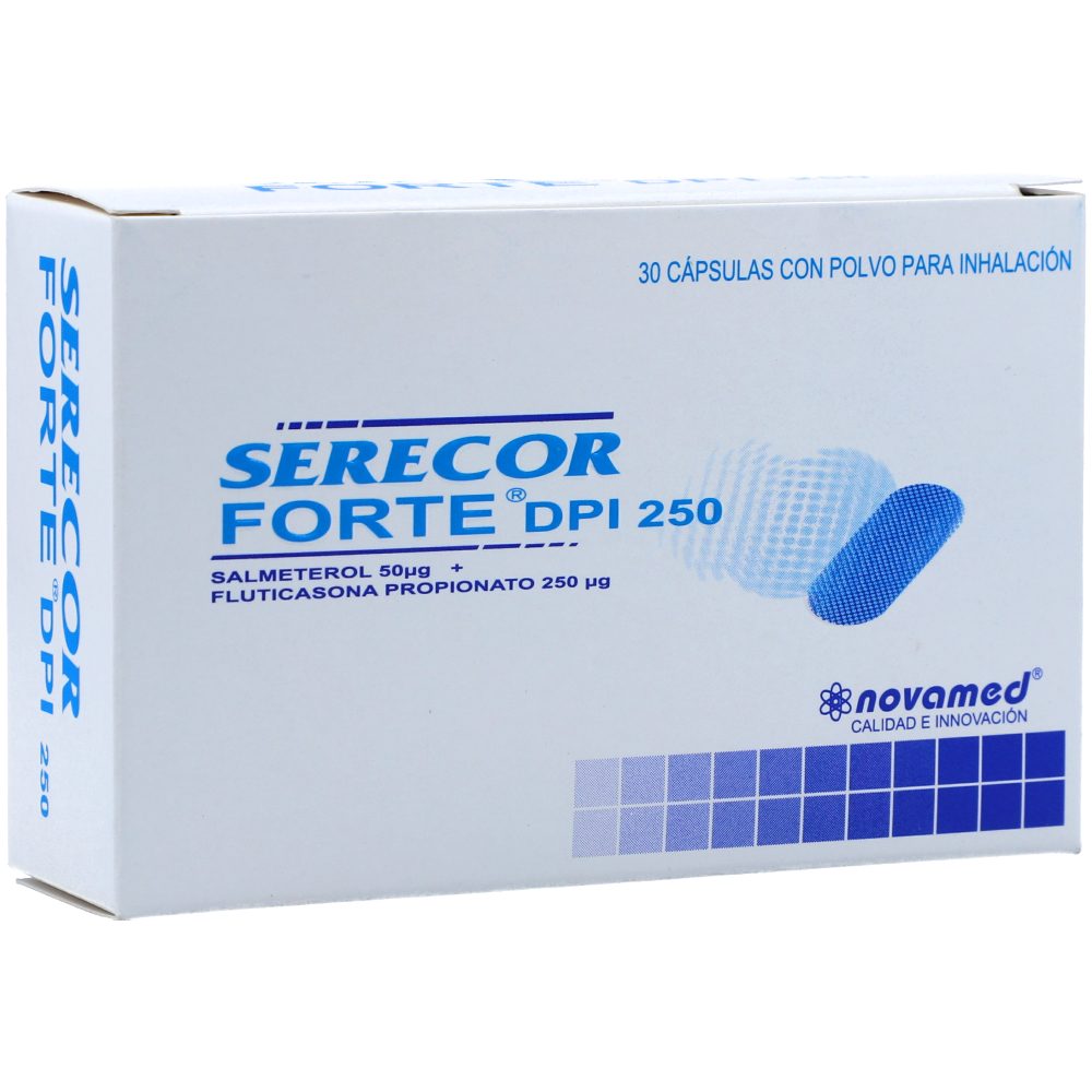 Serecor Forte Dpi (250+50)Mcg Caja X 30 Cápsulas Polvo Para Inhalar
