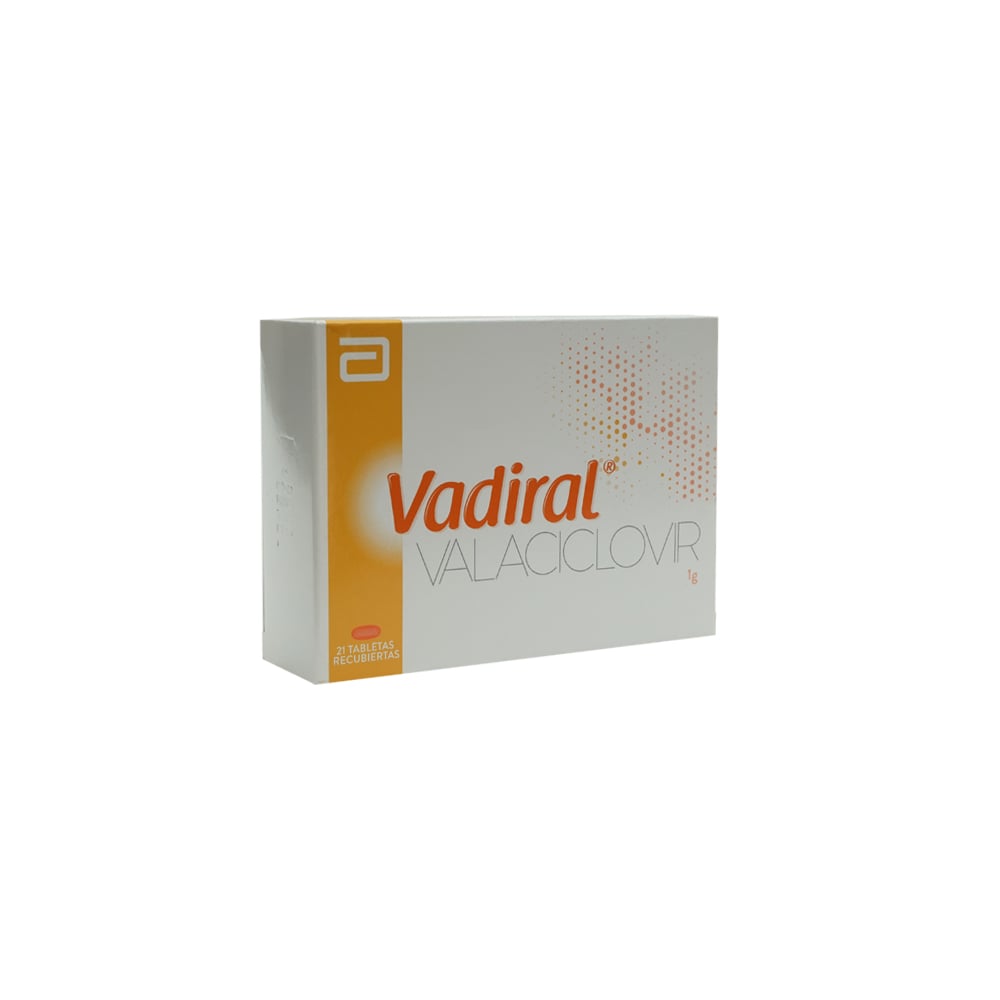 Vadiral 1G Caja X 21 Tabletas Recubiertas | Los expertos en ahorro Cruz Verde Colombia