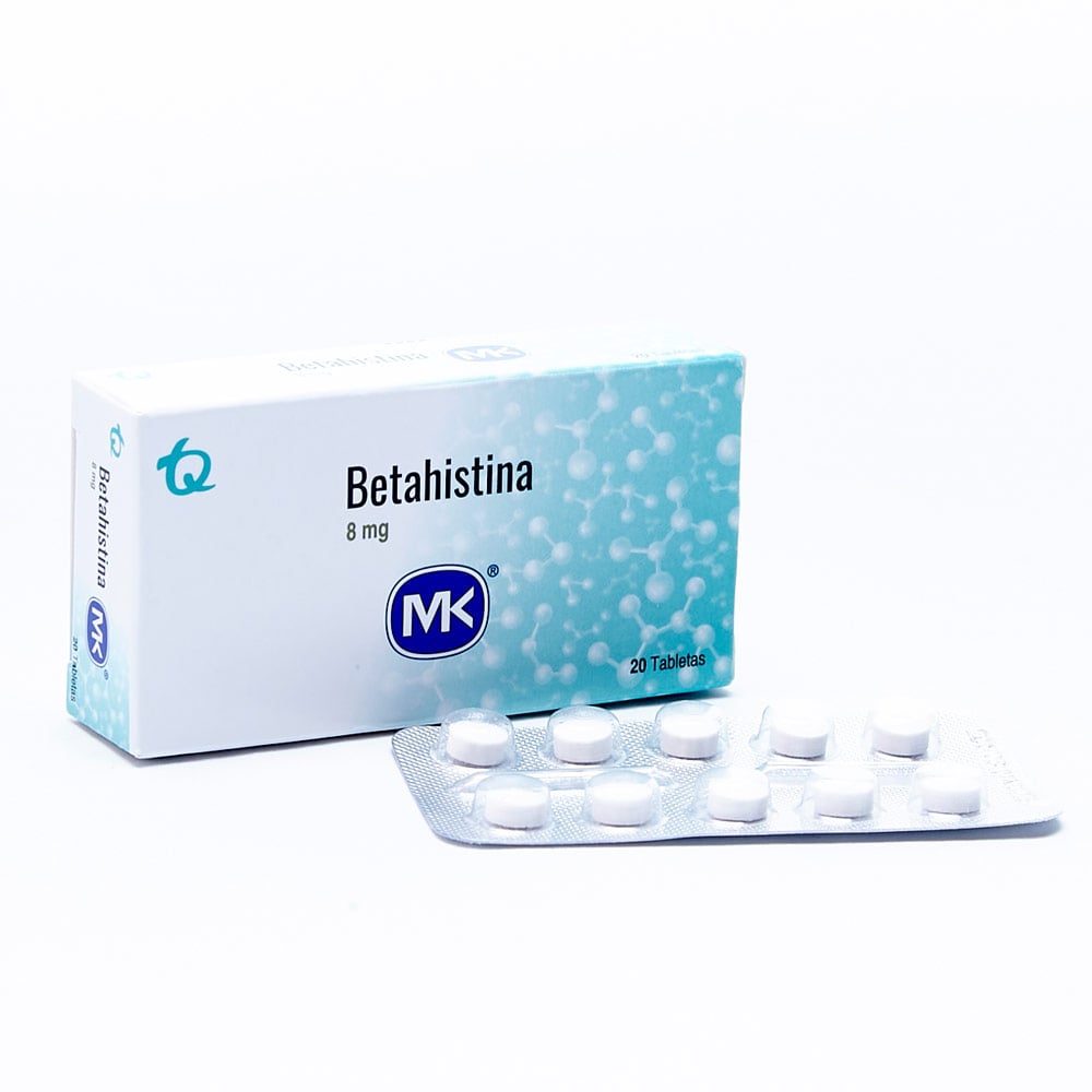 Betahistina Tabletas 8Mg Caja X 20 | Cruz Verde