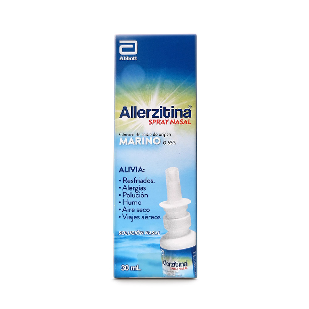 Allerzitina Spray Nasal - Solución Nasal Frasco x 30ml | Cruz Verde