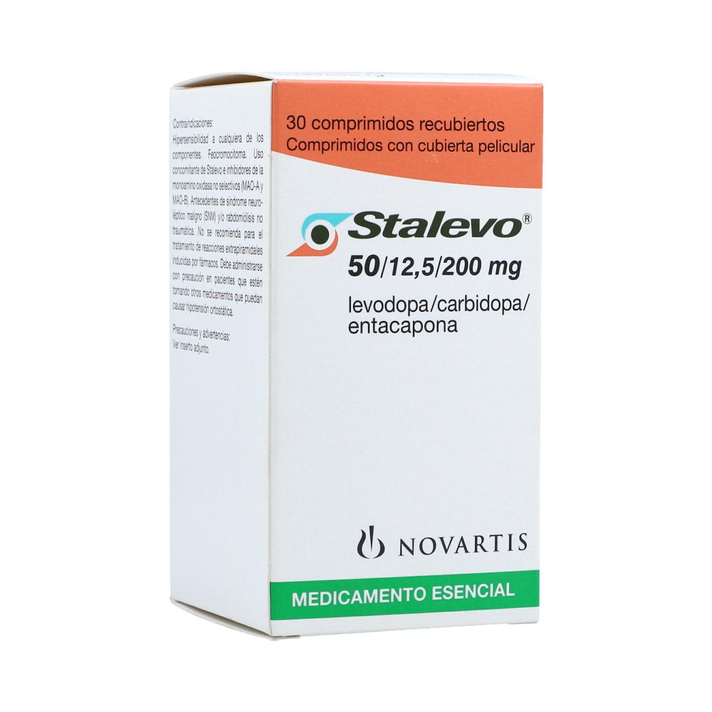 Stalevo Tabletas Recubiertas 50Mg+12.5Mg+200Mg Caja X 30 | Los expertos ...
