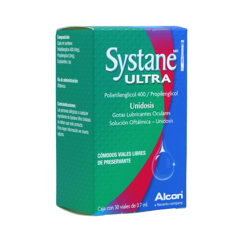 Systane Ultra Solución Oftálmica Unidosis Caja X 30 Viales X 0,7mL ...
