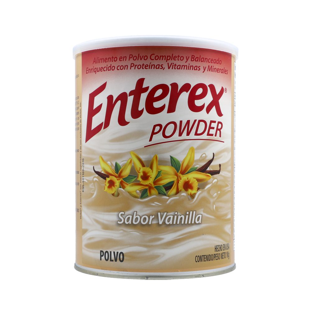 Enterex Powder Polvo Tarro X 1000Gr Vainilla | Los expertos en ahorro ...