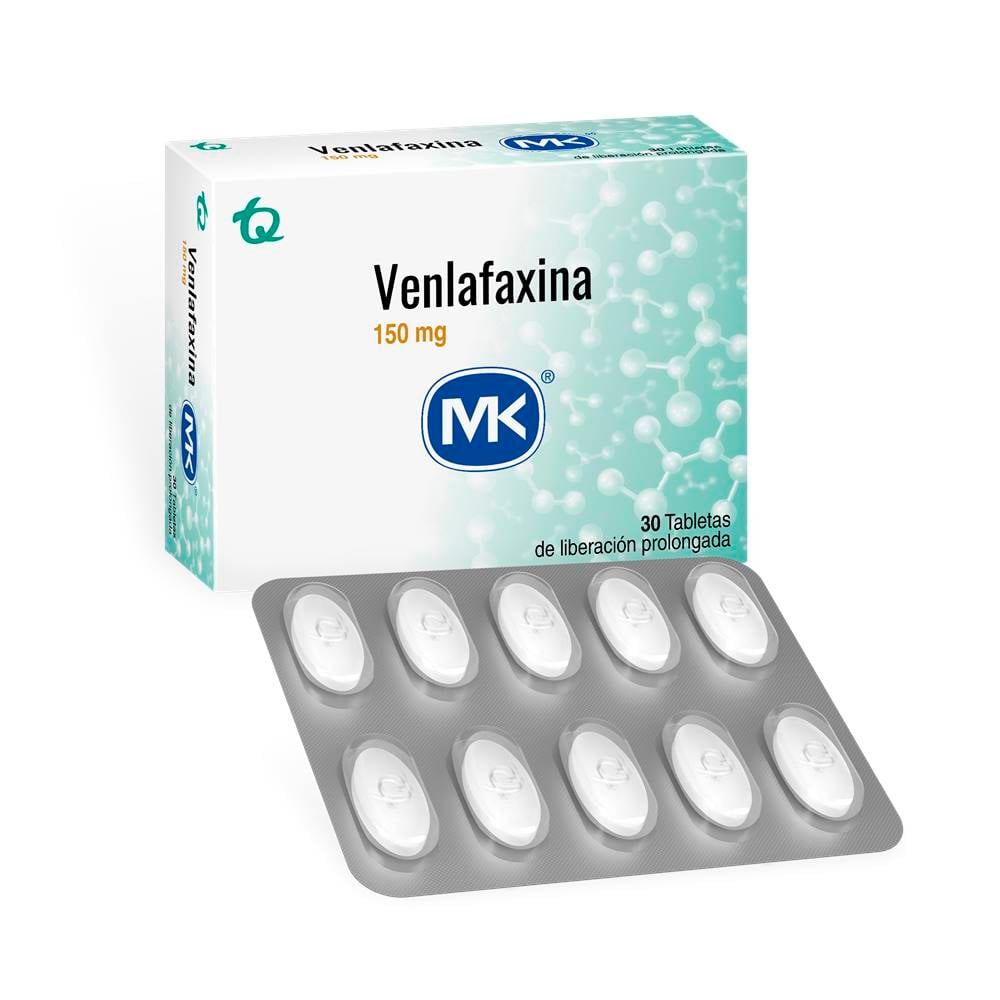 Venlafaxina 150Mg Tabletas Liberacion Prolongada Caja X 30 Mk | Cruz Verde