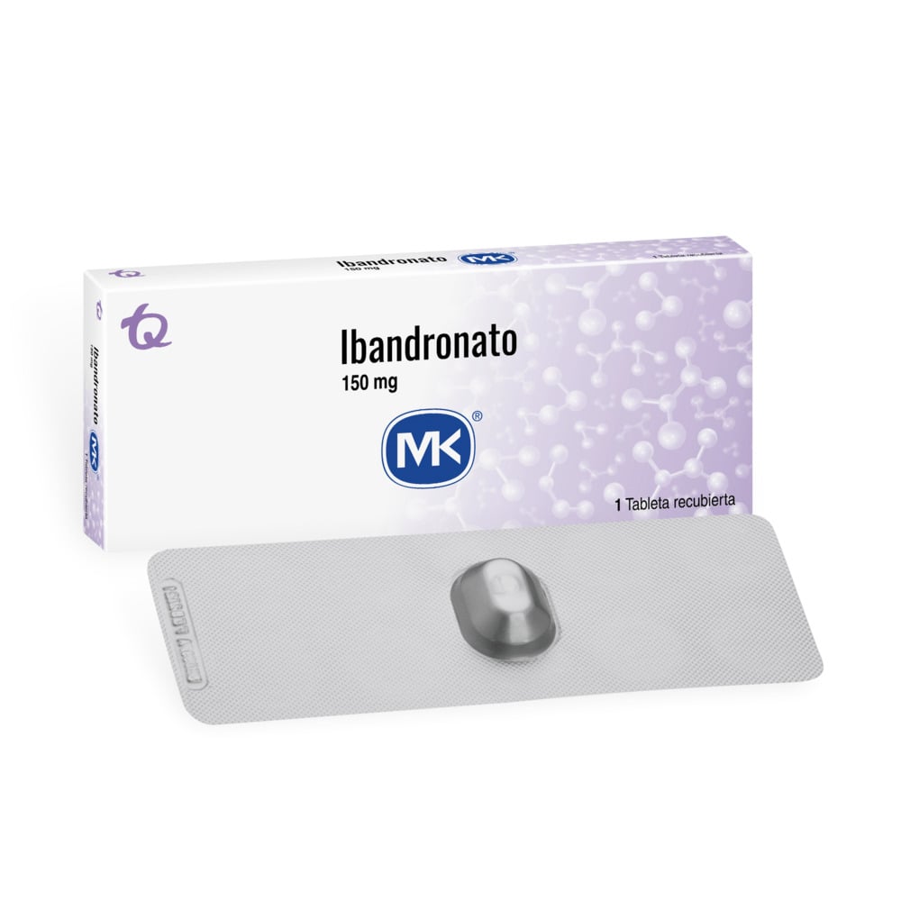 Ibandronato 150Mg Tableta Recubierta Caja X 1 Mk | Cruz Verde