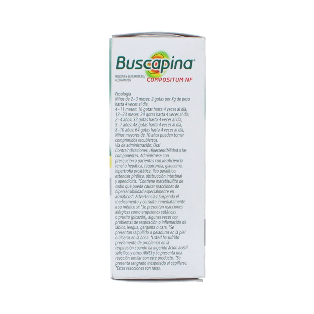 Buscapina Compuesta Nf Solución Oral Frasco X 30mL | Los expertos en ...