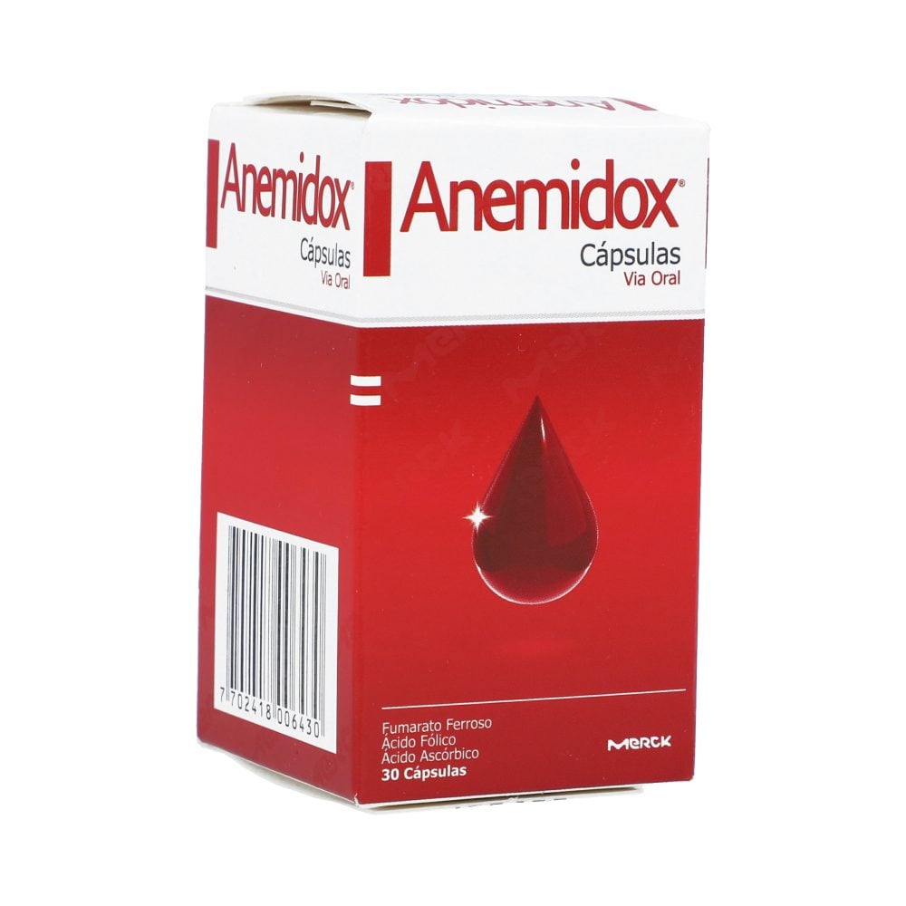 Anemidox 100+1+330mg Cápsula