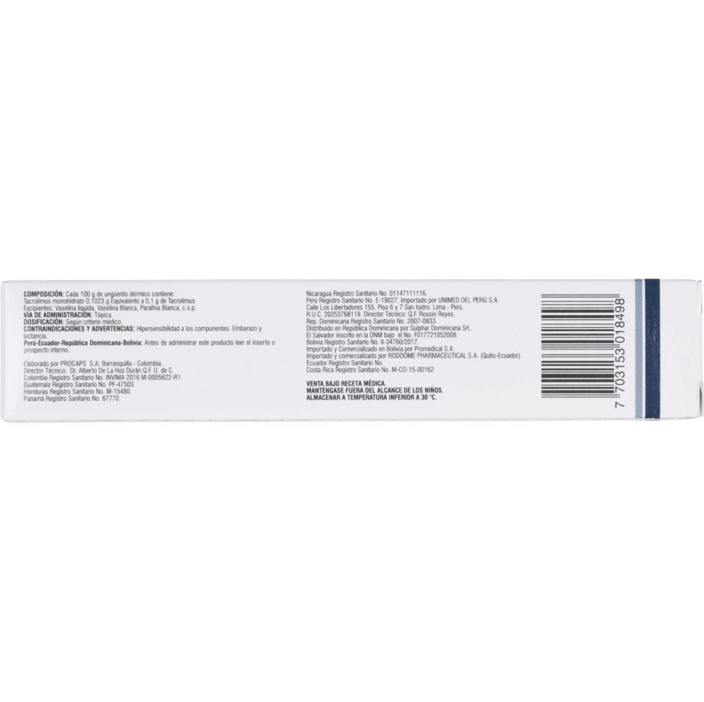 Cromus 0.1% Ungüento Dérmico Tubo X 15 Gr | Los expertos en ahorro Cruz ...