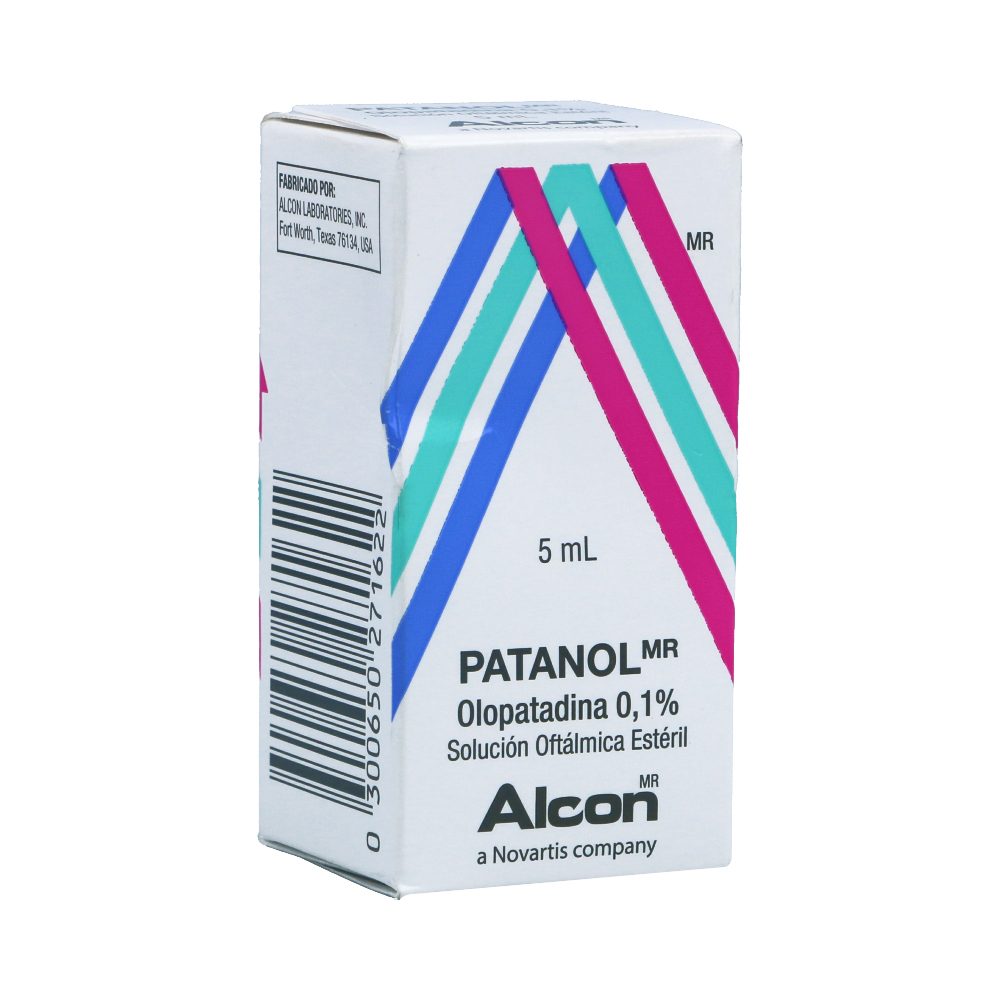 Patanol Solución Oftálmica Estéril 0.1% Frasco X 5mL | Los expertos en ...