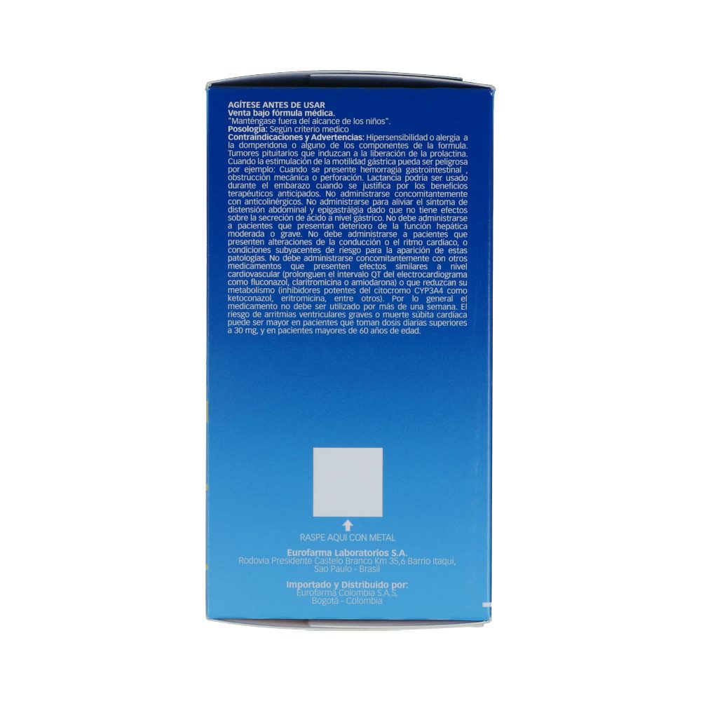 Domperix 5 Mg/5Ml(0.1%) Suspensión Oral Frasco X 100 Ml | Los expertos ...