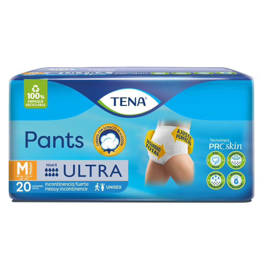 Pants Ultra Incontinencia Fuerte Medium (M) Paquete X 20 | Los expertos ...