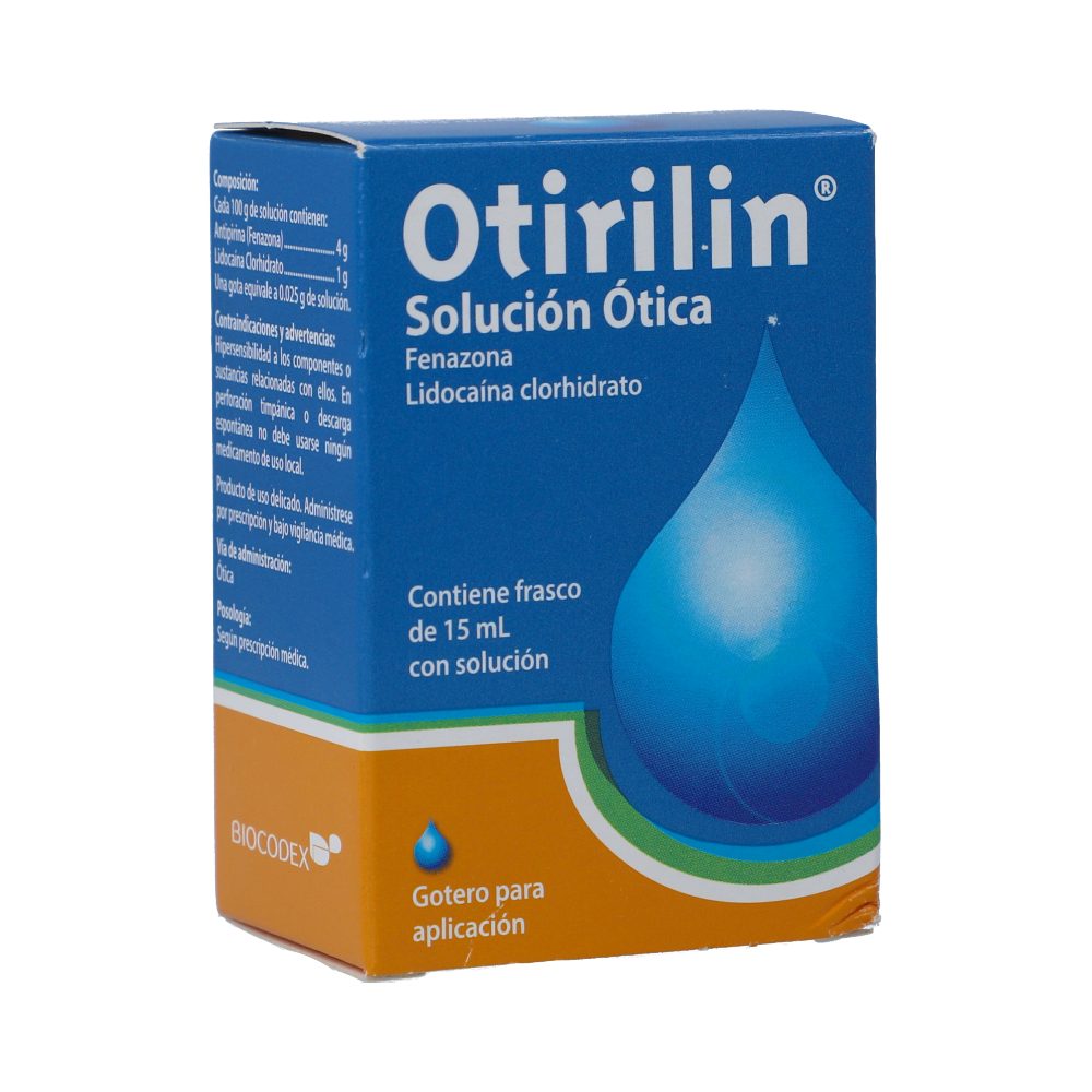 Otirilin (40Mg+10Mg)/Gr Solución Otica Frasco X 15 mL | Los expertos en ...