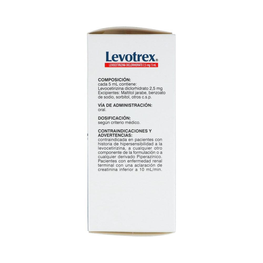 Levotrex® 2.5Mg/5Ml Jarabe Frasco X 120Ml | Los expertos en ahorro Cruz ...