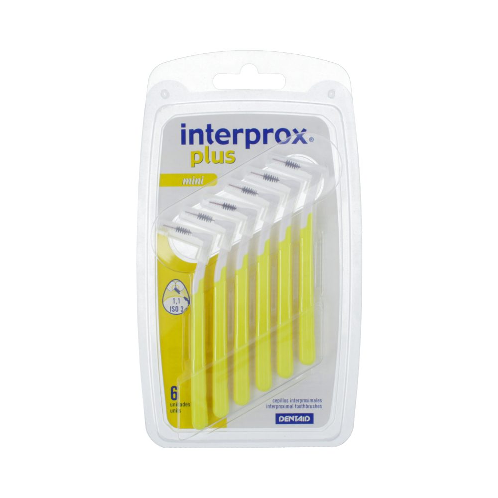 Cepillos Interproximales Interprox Sobre X 6 Color Amarillo | Los ...