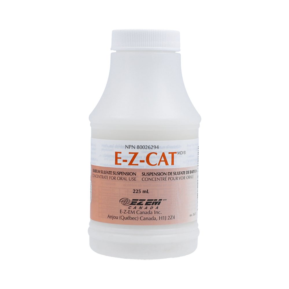 E Z Cat 4.92Gr Susp Oral Frasco X 225mL