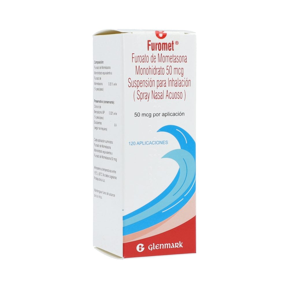 Furomet 50mcg/Dosis Suspensión para Inhalación Frasco X 120 dosis ...