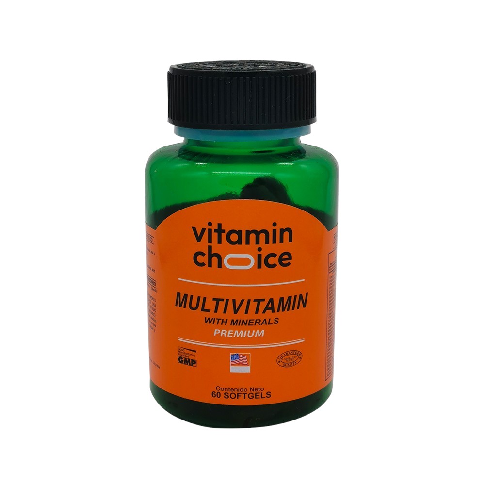 Multivitamin With Minerals Multiples Componentes Capsulas Blandas ...