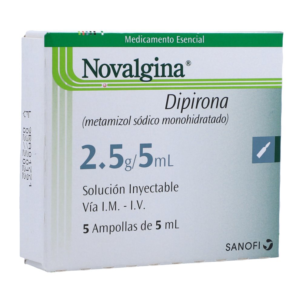 Novalgina X 1 Ampolla X 5mL | Los expertos en ahorro Cruz Verde Colombia