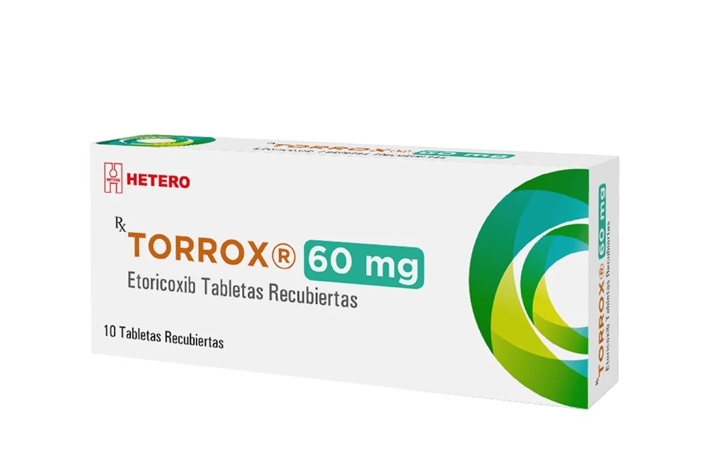 Torrox 60Mg Tabletas Recubiertas Caja X 10